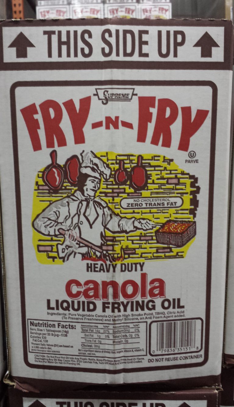 Supreme Canola Liquid Fry Oil No Trans Fat - Woolco Foods